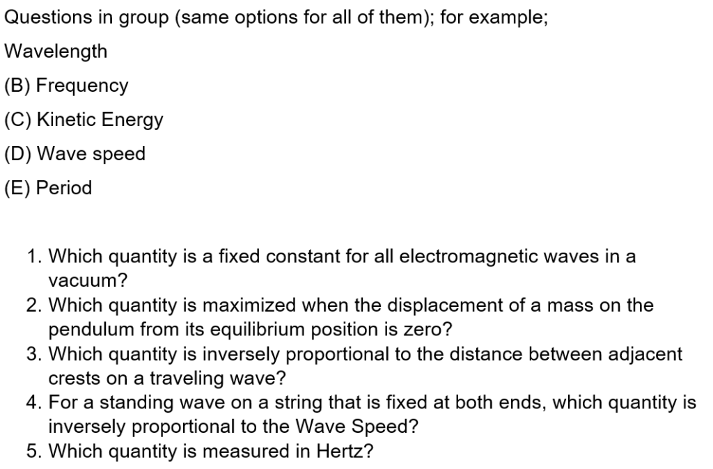 SAT Physics Subject Test